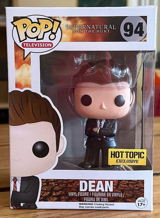 Funko Pop! Dean Winchester #94 (Undercover Outfit) (Neu und ...