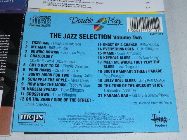 collection 4CD's Jazz - Big Bands, Moods, Nat King Cole, (Gebraucht) in ...