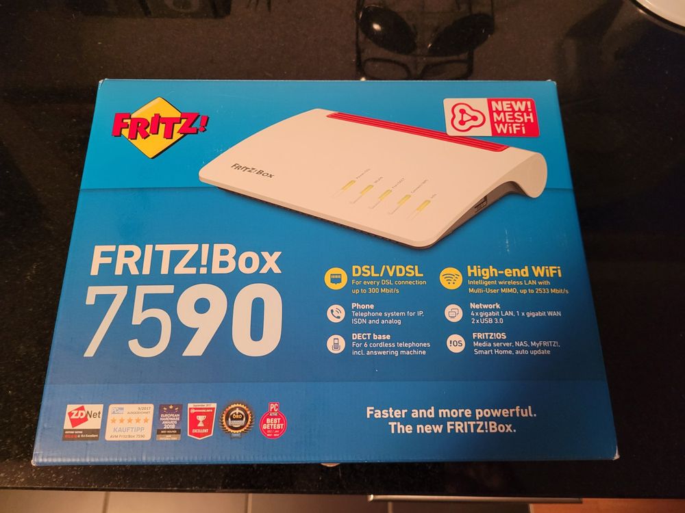 AVM FritzBox 7590 NEU!! (Neu und originalverpackt) in Effretikon für ...