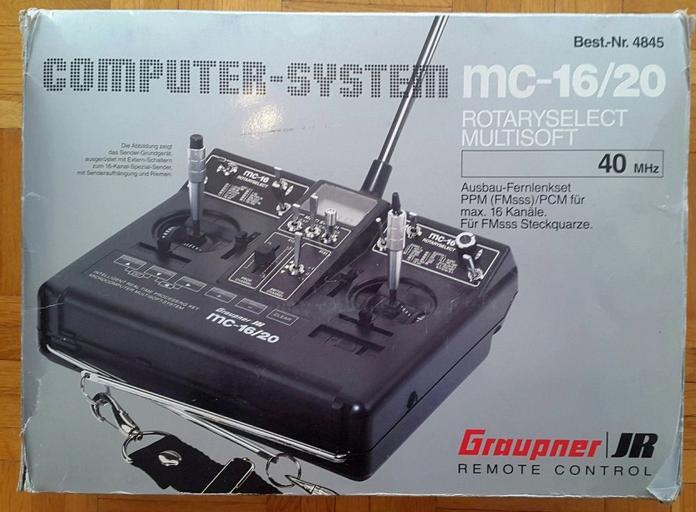 Graupner mc-16/20 (Hobby-Aufgabe) (Gebraucht) in Fällanden für CHF 36. ...
