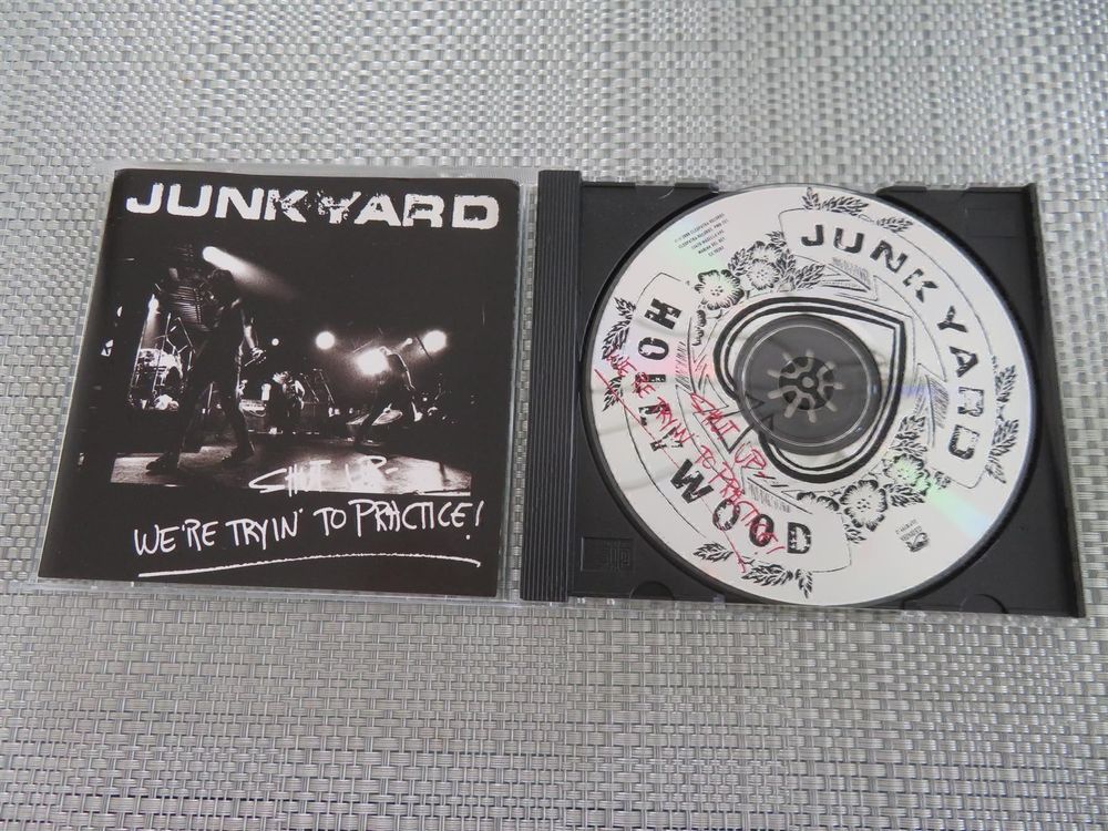 JUNKYARD Shut Up - We're tryin' to Practice 2000 Hardrock CD (Gebraucht ...