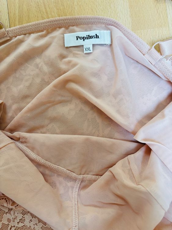 Popilush - Neuer Shaping Body mit Spitze - skin-rosé - XXL (Neu und ...