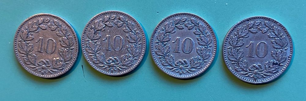 Schweizer 10 Räppler: 1920, 1924, 1925, 1926 (Gebraucht) in Münchringen ...