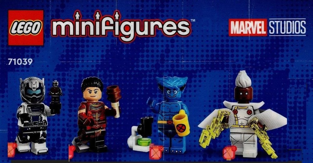 Lego 71039 Marvel Studios Minifigures Serie 2 (4 Figuren) (Gebraucht ...
