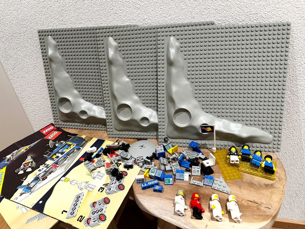 Lego Space rest posten platte minifigure vintage bauplan | Acheter sur ...