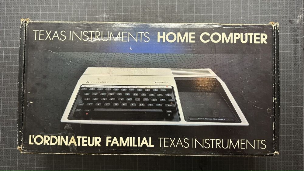 Computer Texas Instruments TI99/4A aus 1980er Jahren, OVP | Kaufen auf ... Computer Texas Instruments TI99/4A aus 1980er Jahren, OVP | Kaufen auf ...