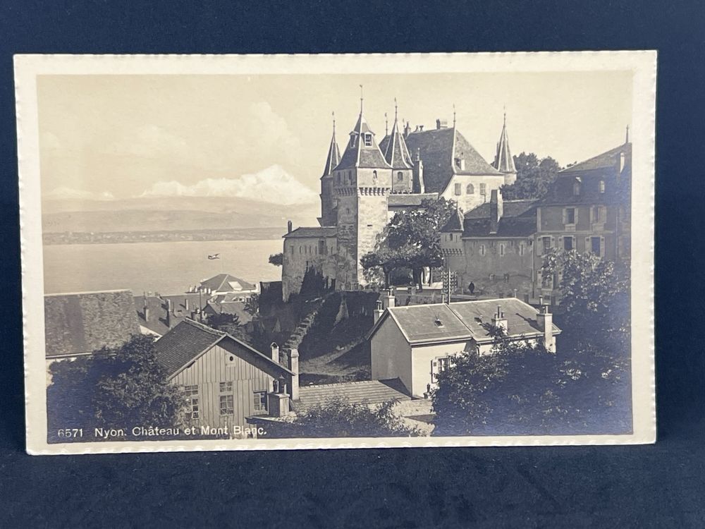 Nyon. Château et Mont Blanc (Gebraucht) in Widnau für CHF 1 – mit Lieferung auf Ricardo kaufen