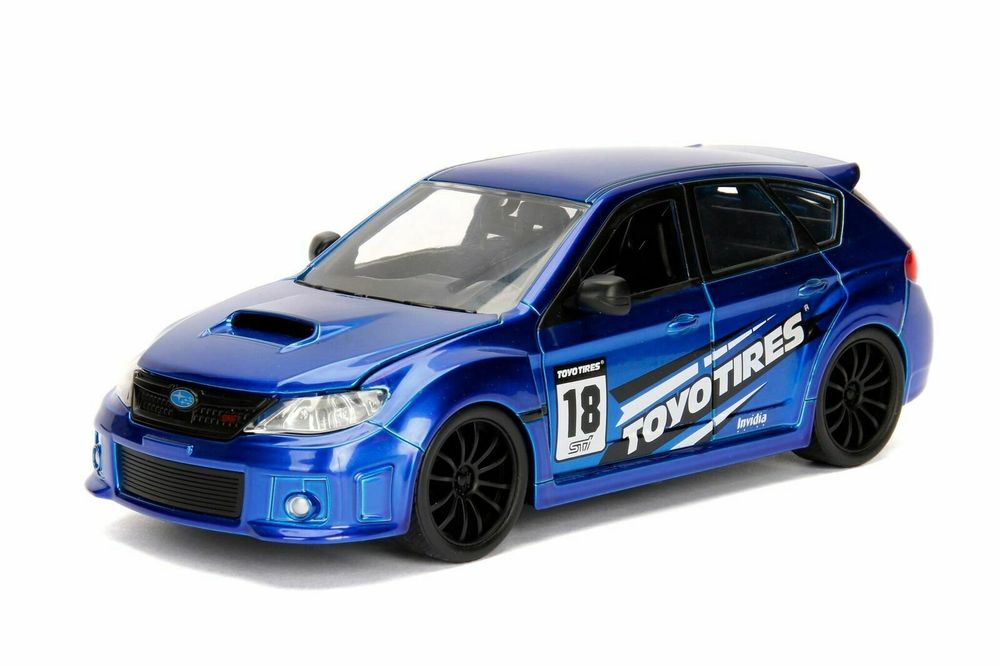 Subaru Impreza WRX STI GR 2007-2011 dunkelblau met. / Decor | Kaufen ...