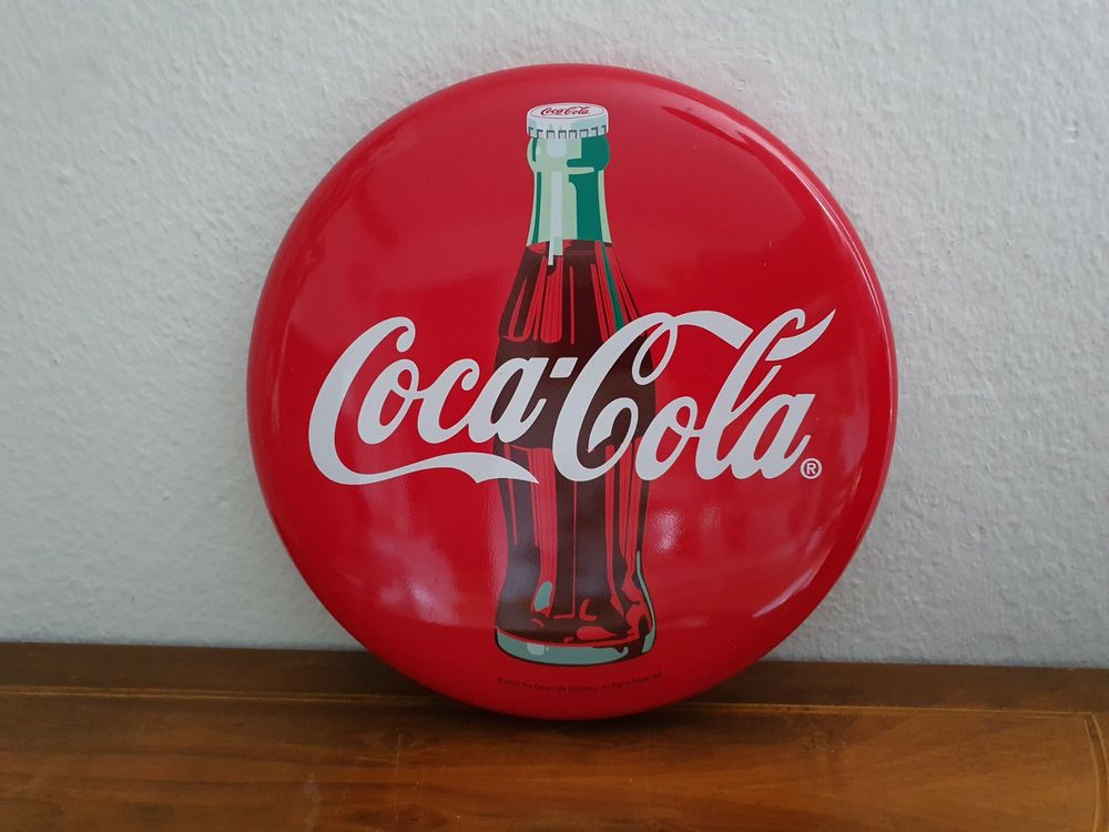 Blechschild Coca Cola Logo Blech Schild Reklame Retro | Kaufen auf Ricardo