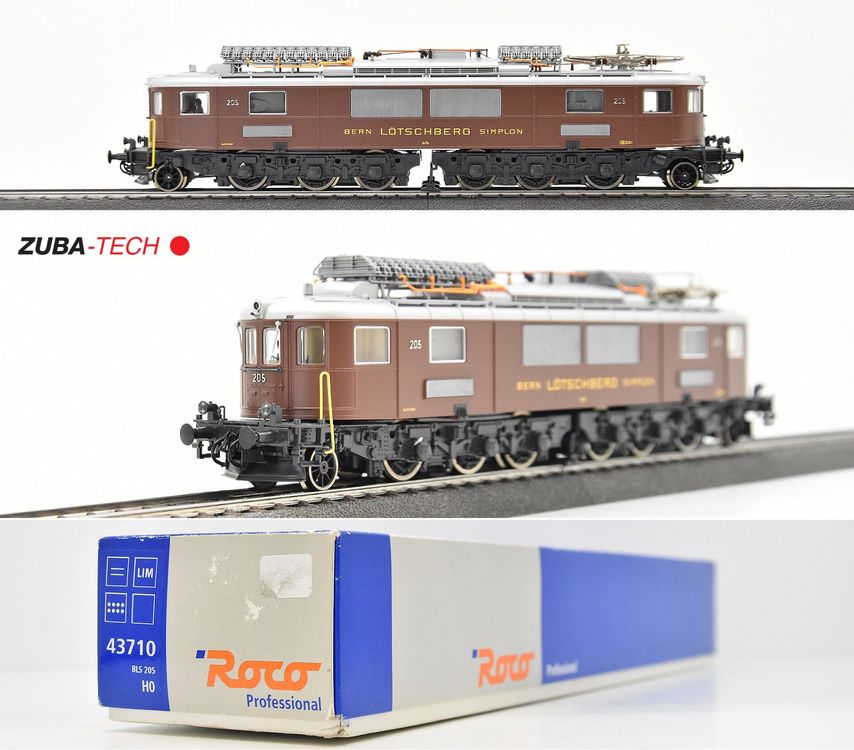 Roco 43710 E-Lok Ae 6/8 BLS H0 GS Analog mit OVP (Gebraucht) in St ...