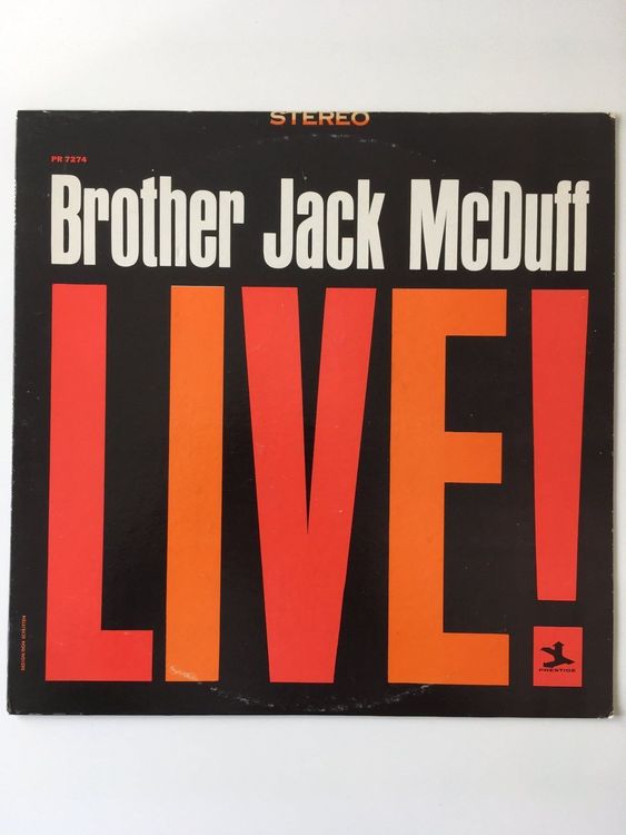 Brother Jack McDuff – Live! (RI) | Kaufen auf Ricardo