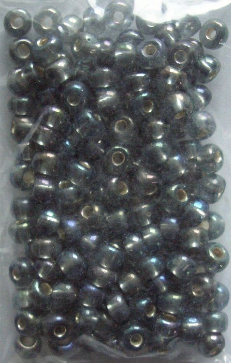 Rocailleperlen Grau Rainbow mit Silbereinzug 4,5 mm (Neu und originalverpackt) in Gunzwil für ...