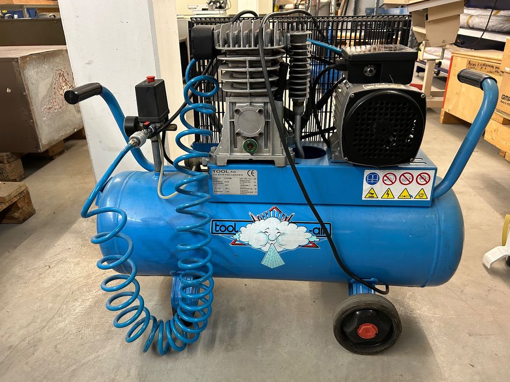 TOOL-AIR Kompressor 50 L C-50/300B | Kaufen auf Ricardo
