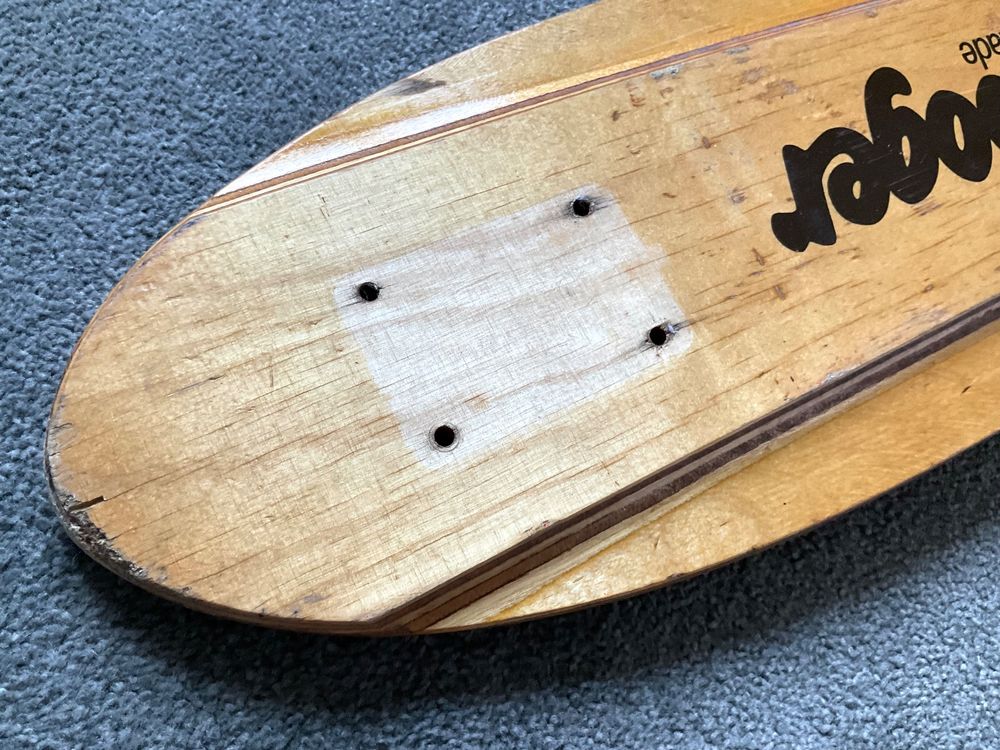 🔴 HOOGER BOOGER Swiss Made Skateboard Deck – 70er Jahre 🔴 (Gebraucht ...