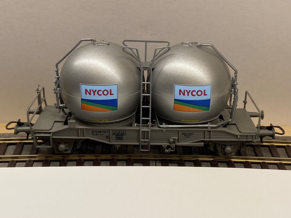 Roco 47567 (H0 GS) SJ Kugelsilowagen Uc „NYCOL“ (Gebraucht) in für CHF ...