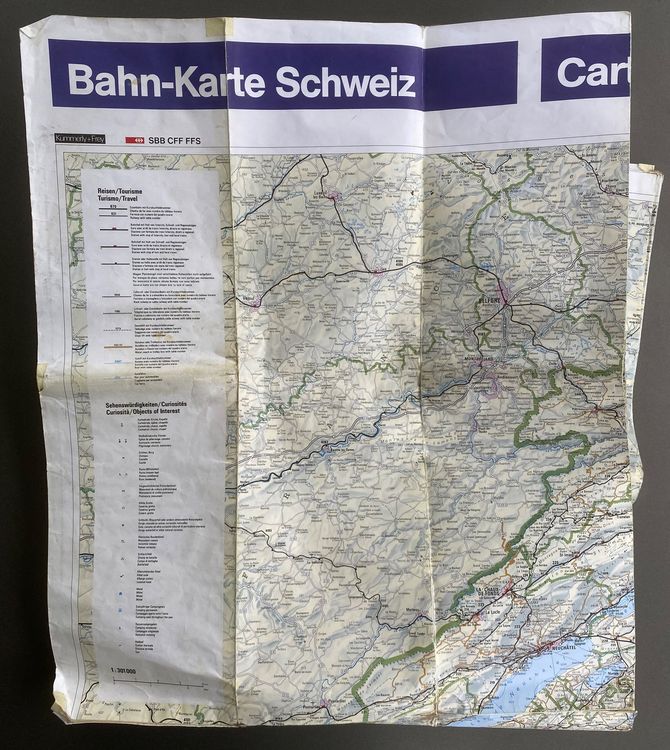 Bahn-Karte Schweiz 🇨🇭 | Kaufen auf Ricardo