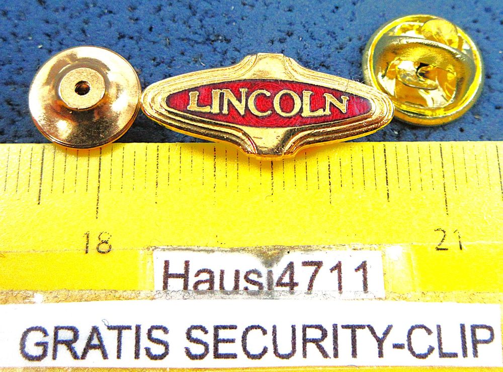 FORD LINCOLN AUTO LOGO GOLDIG SCHMUCK-PIN ENAMEL 22mm KLEIN (Gebraucht) in Ettingen für CHF 9.95 ...