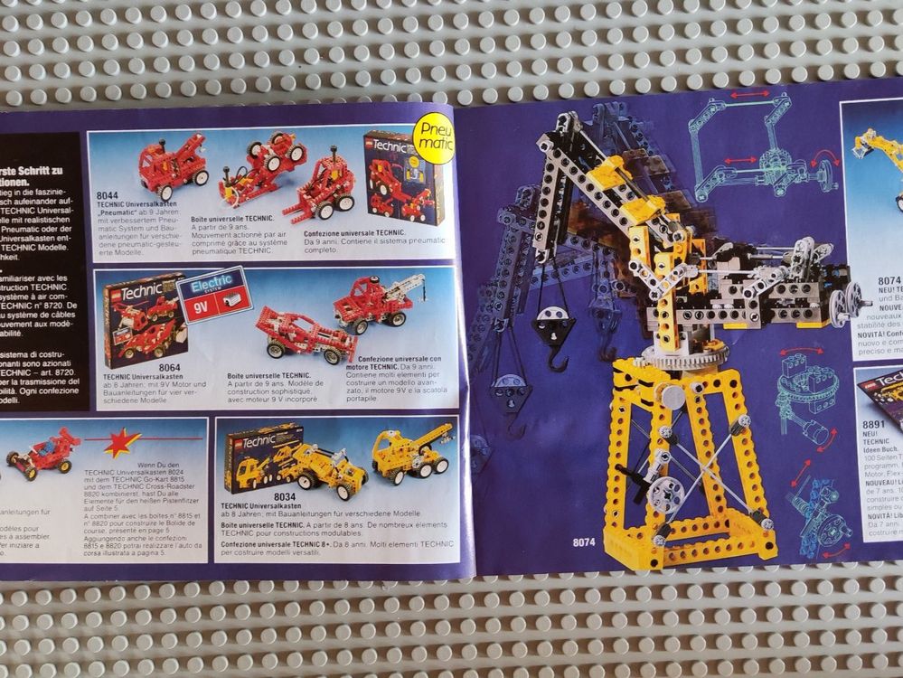 LEGO Technic / Model Team Katalog von 1991 - c91eutec2 (Gebraucht) in ...