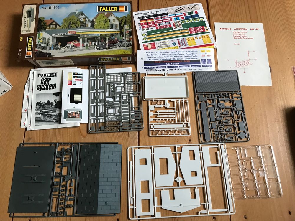 faller b 345, tankstelle mit werkstatt | Kaufen auf Ricardo
