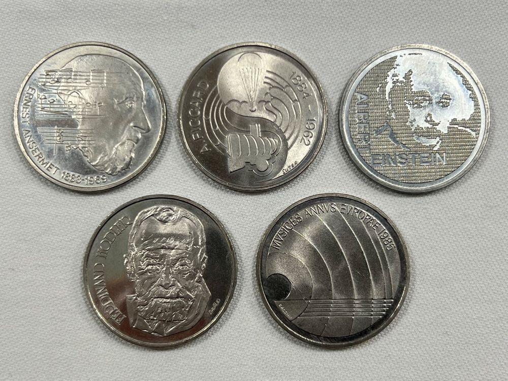 5 Gedenkmünzen CHF5 | Kaufen auf Ricardo