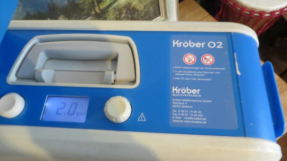 Sauerstoffgerät Kröber O2, Beatmungsger. (Gebraucht) in Herzogenbuchsee ...