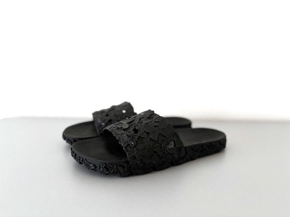 🦋 Neu Slide Butterfly Latschen Gr.40 umweltfreundlich (Gebraucht) in ...