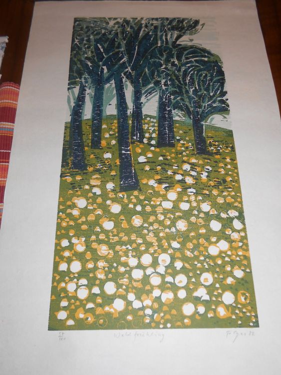 Andreas Felger-Farbholzschnitte 1982 | Kaufen auf Ricardo