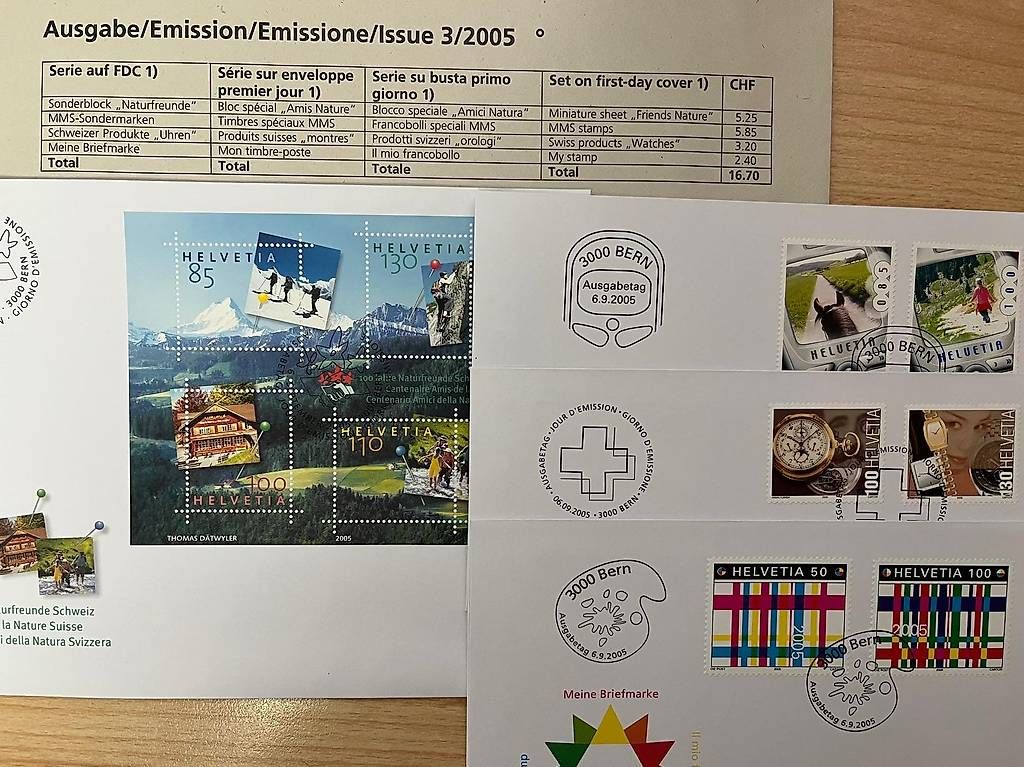 Helvetia Jahresserie Set 2005 (Ausgabepreis Fr. 129.50) (Neu (gemäss ...