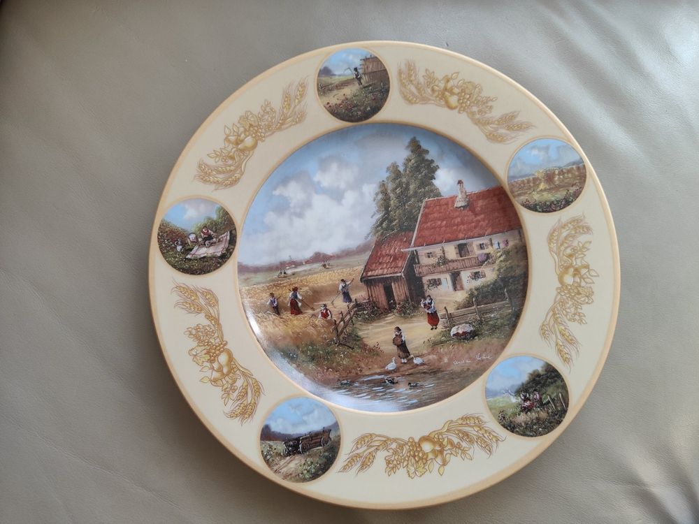 Wandteller: Jahresteller Kornette (Neu und originalverpackt) in Lichtensteig für CHF 1 – mit ...