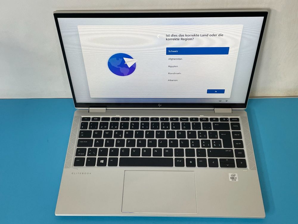 HP 14" EliteBook X360 1040 G7 Touch Laptop i7-10810u Wind 11 | Kaufen ...