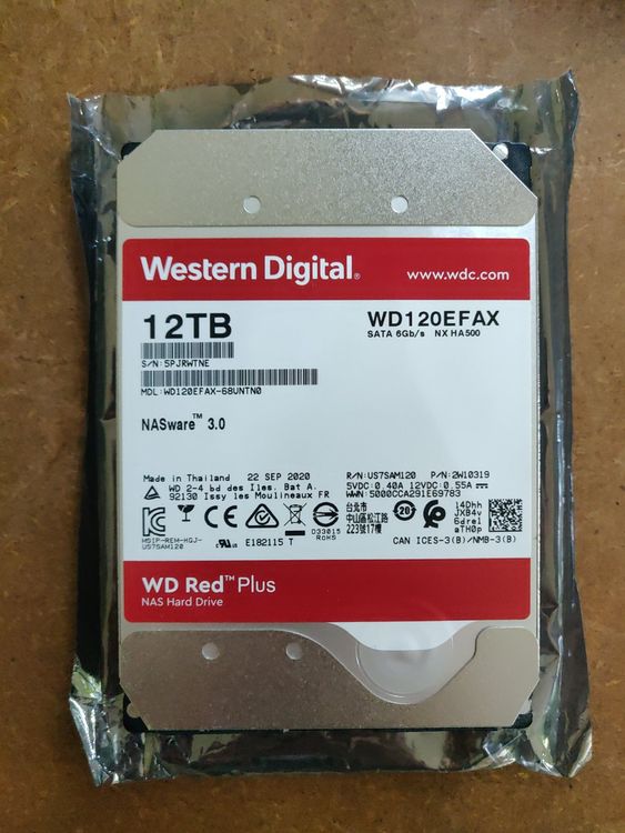 WD Red Plus 12TB WD120EFAX (Difettoso) a Delémont per CHF 57 – con ...