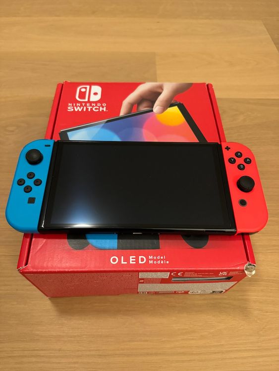 Nintendo Switch: 7-inch OLED Screen / 64 GB System Memory (Gebraucht ...