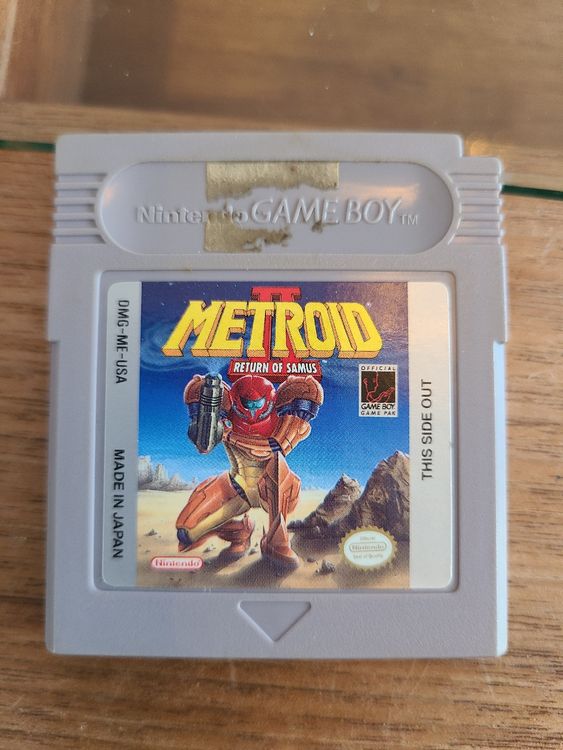 Metroid II Game Boy Spielmodul Retro Klassiker (Gebraucht) in Flüh für ...