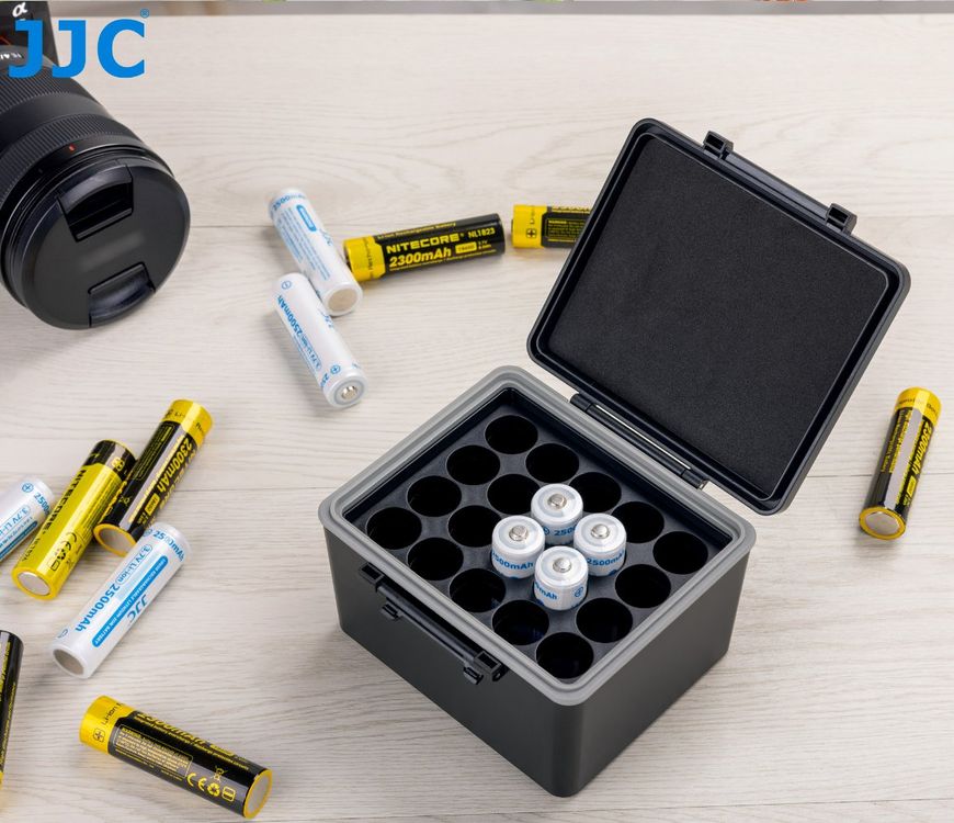 JJC Battery Case für 20 Stück 18650-er Akkus | Kaufen auf Ricardo