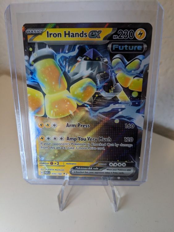 Pokemon Paradox Rift - Iron Hand EX ( EN ) ab 1Fr!!! (Neu (gemäss ...