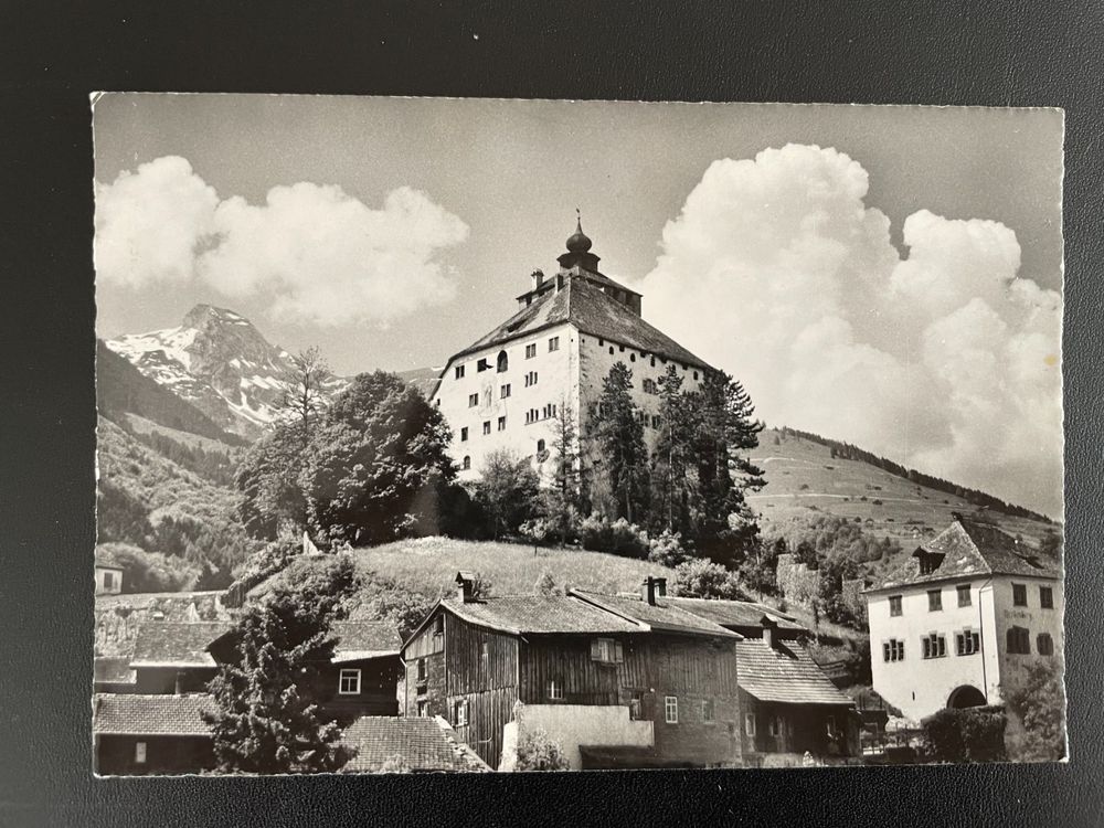 AK SG Werdenberg, Schloss mit Margelkopf (Buchs, Grabs) (Gebraucht) in Thal für CHF 1 – mit ...