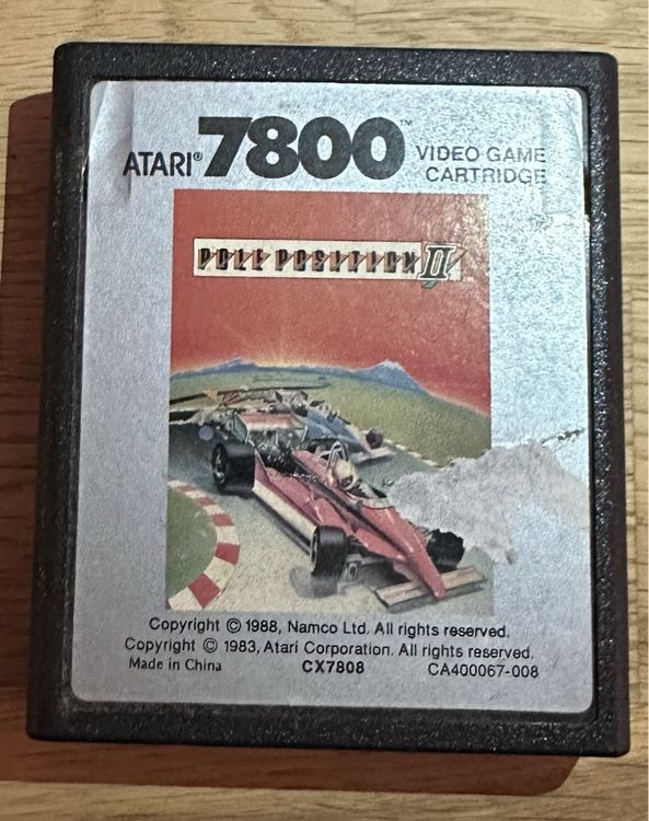 Pole Position 2 für Atari 7800 (Gebraucht) in Kestenholz für CHF 24 ...