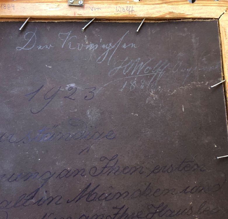 Hermann Wolff (1841-?) Orig. Gemälde | Kaufen auf Ricardo