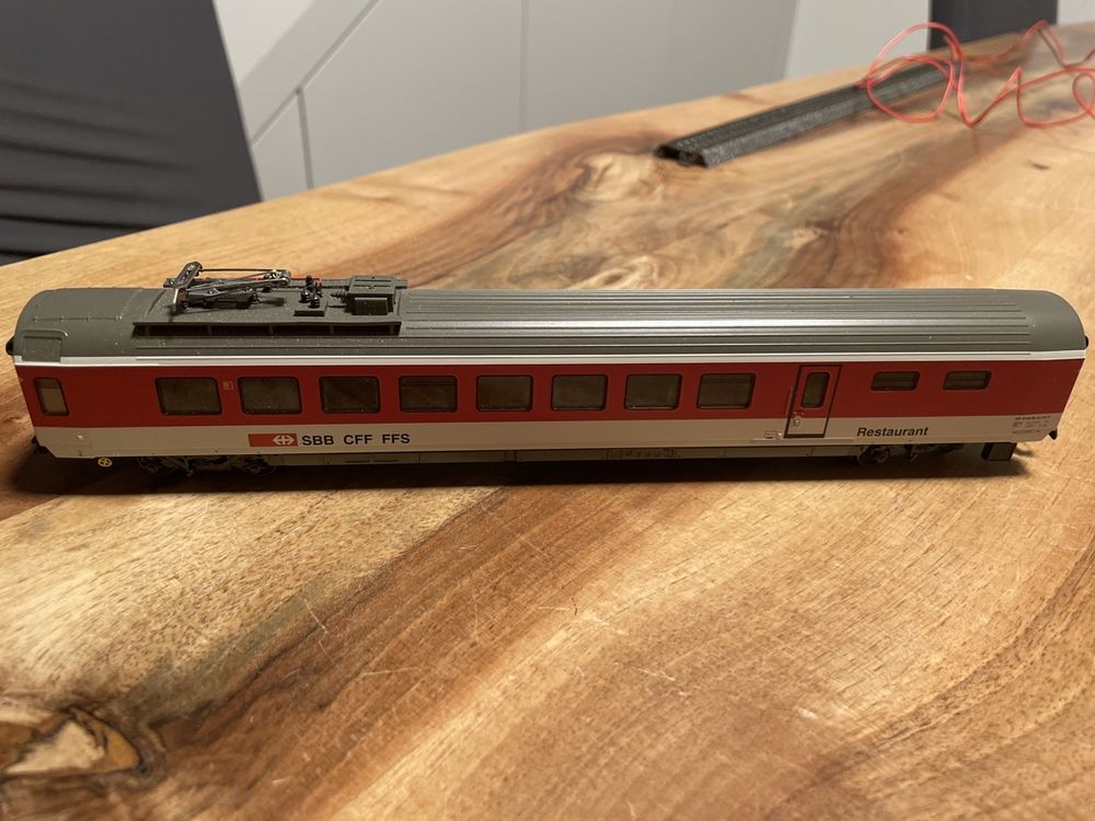 Märklin Speisewagen EW IV rot/weiss Epoche V (Gebraucht) in Staad SG für CHF 10 – mit Lieferung ...