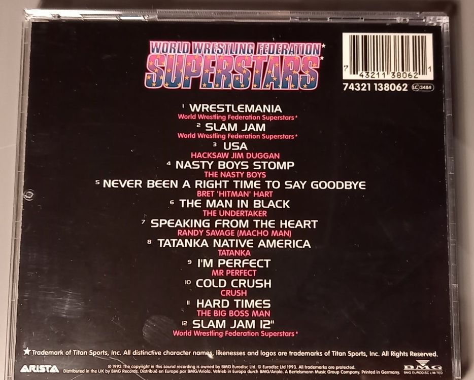 WWF WWE Wrestlemania The Album CD | Kaufen auf Ricardo