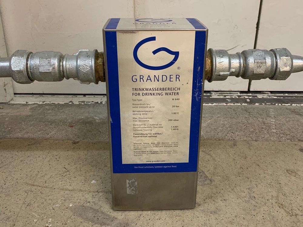 Wasserfilter / Wasserbelebung / Grander (Gebraucht) in dällikon für CHF ...