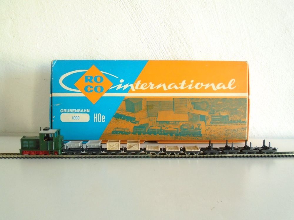 Roco H0e: Grubenbahn 4000 mit Zubehör (Gebraucht) in St.Gallen für CHF ...