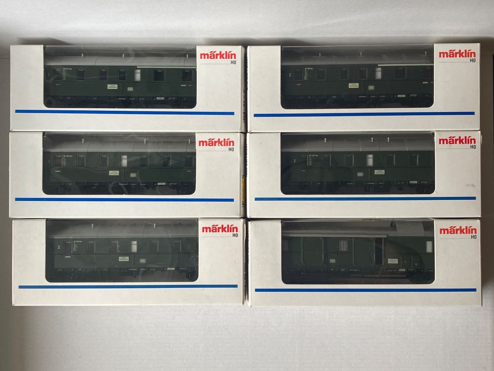 Märklin H0 Wagon 4313(2x) 4314 (3x) 4315 (1x) (Gebraucht) in Tegerfelden für CHF 60 – mit ...