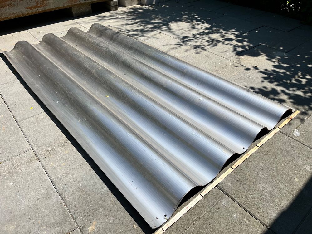 Wellblech aus Edelstahl 2 Stück (Gebraucht) in Biel-Benken BL für CHF ...