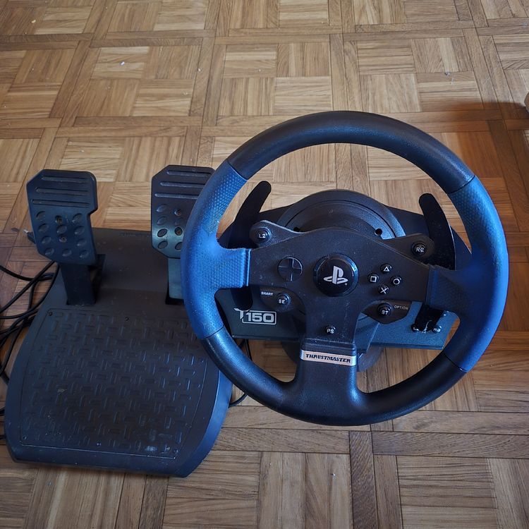Thrustmaster T150 Racing Wheel for PS4/PS3/PC - Perfect Fun (Gebraucht ...