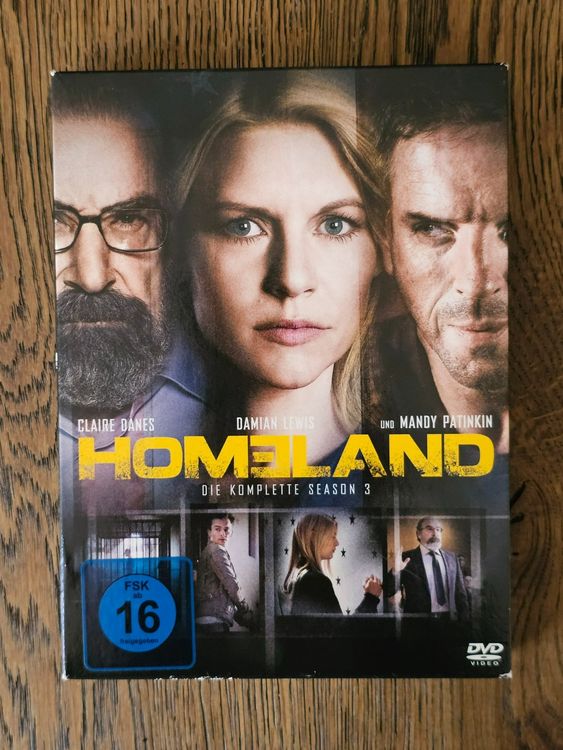 Homeland - Staffel 3 (DVD) (Gebraucht) in Dübendorf für CHF 1 – mit ...