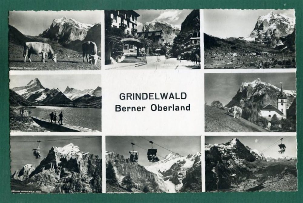 Grindelwald, 8 Ansichten (Gebraucht) in Sargans für CHF 1 – mit Lieferung auf Ricardo kaufen