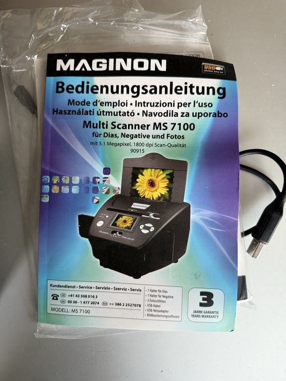 Maginon Foto und Dia Scanner (Gebraucht) in Reinach BL für CHF 25 – mit ...
