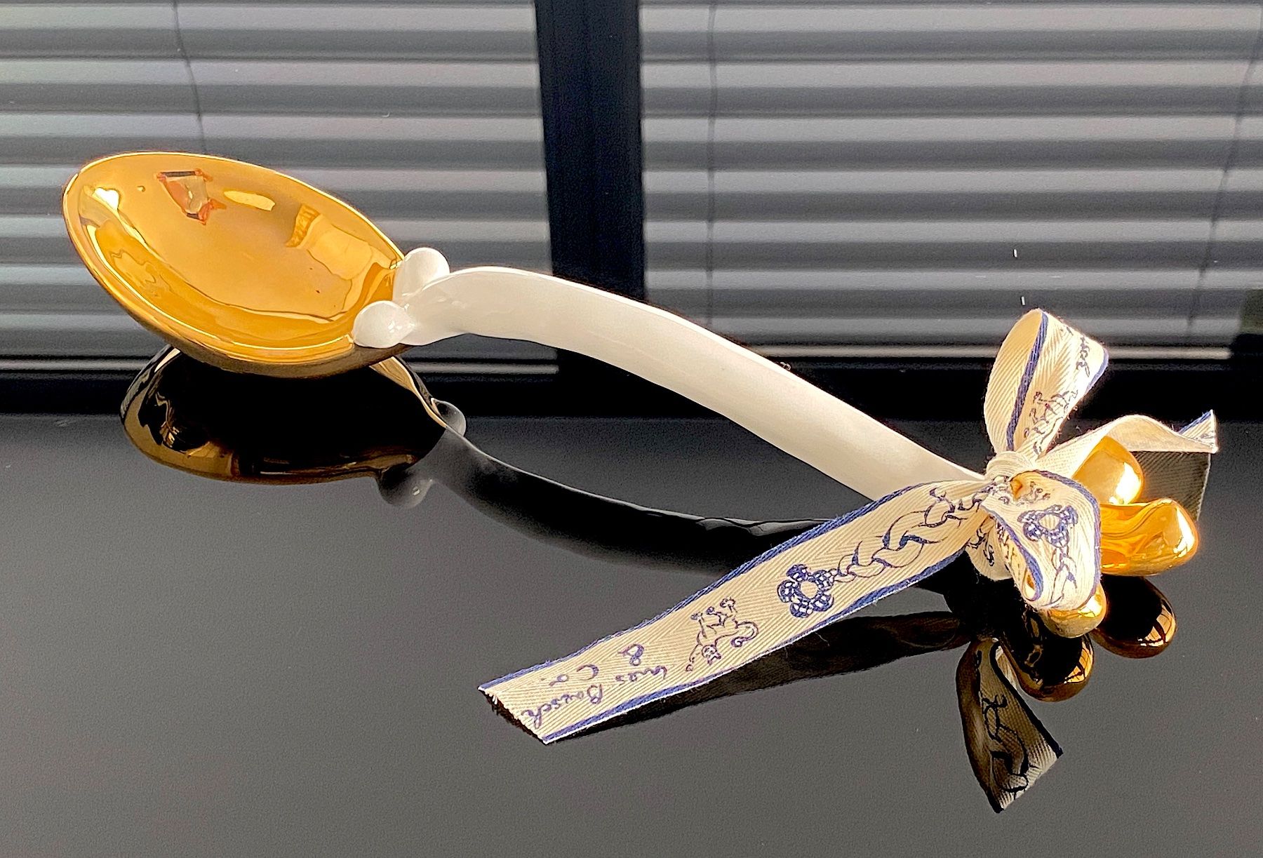 💫 Ines Boesch (enSoie) herrlicher grosser Löffel (Neu (gemäss ...