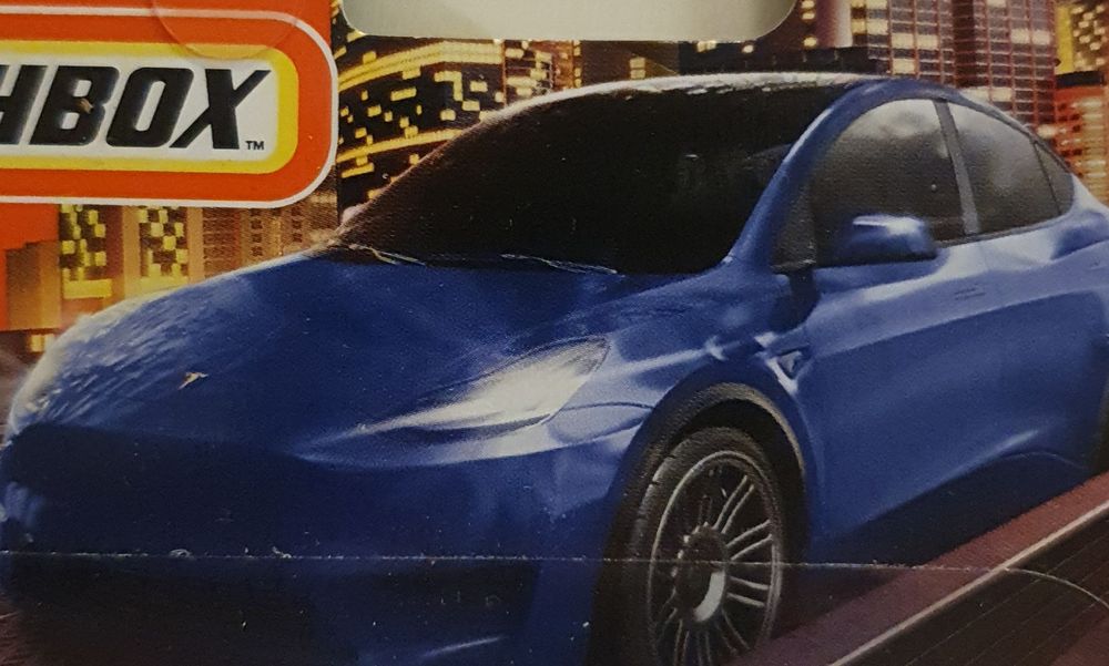 Matchbox Tesla Model Y Blau Modellauto | Kaufen auf Ricardo